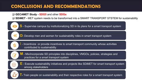 Smart Transport System Towards Sdg Accomplishment In The Philippines Ppt