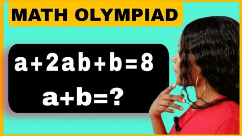 Solved In Two Ways Math Olympiadalgebra Problem Youtube