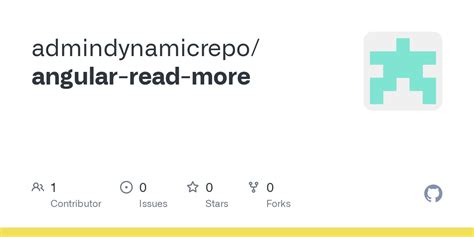 GitHub Admindynamicrepo Angular Read More