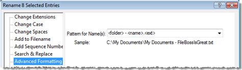 Add Folder Names To Filenames Fileboss The Power File Manager For