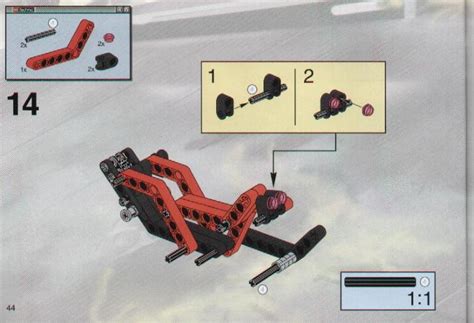 Lego Instructions For Set 8520 Millennium Slizer Technic Slizer