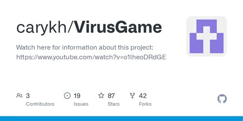 GitHub Carykh VirusGame Watch Here For Information About This Project Https Youtube