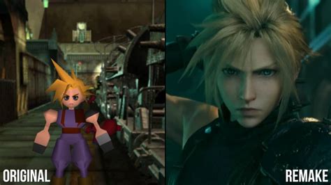 Final Fantasy Vii Remake Comparison Side By Side Differences Vamers