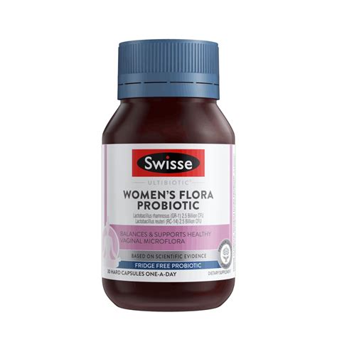 Swisse Ultibiotic Womens Flora Probiotic 30 Capsules Meifan Australia