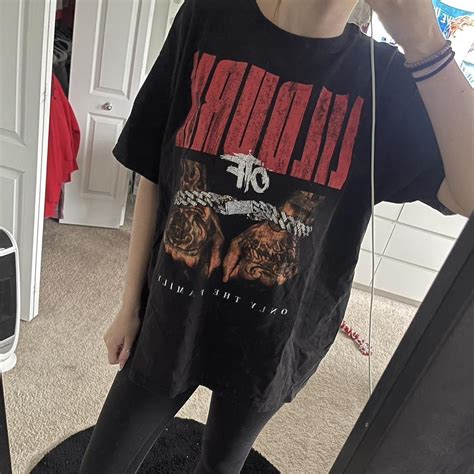Lil Durk Off Graphic T Shirt Size Xl Depop