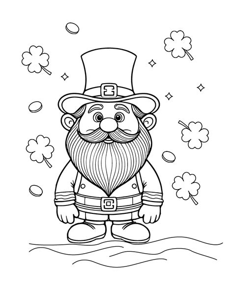 Clovers And Leprechaun