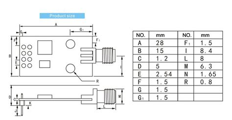 CC1101 433MHz Wireless RF Module