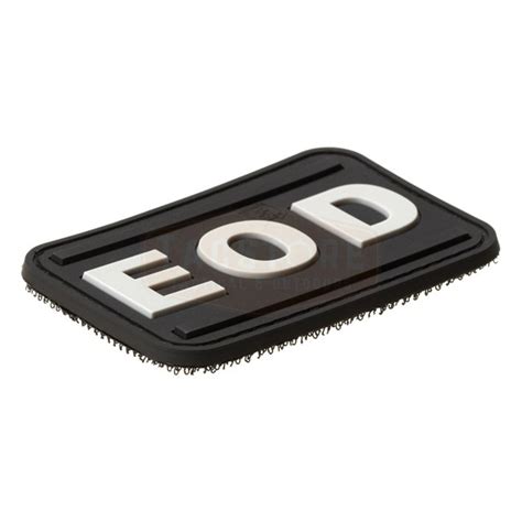 Tacstore Tactical And Outdoors Jtg Eod Rubber Patch Swat