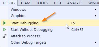 Start Stop Debugging In Visual Studio Kodify