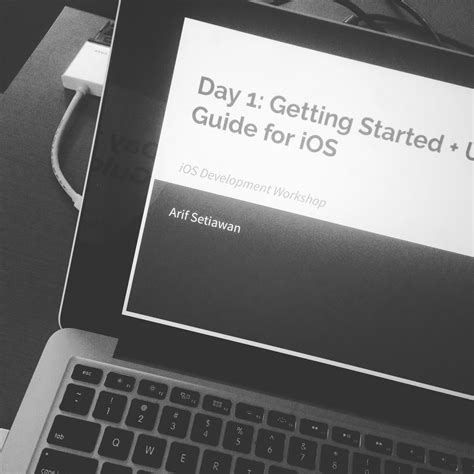 ios development workshop for beginner — arif setiawan