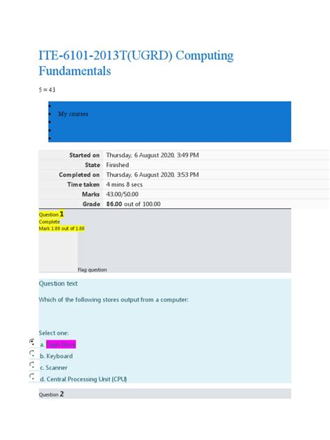 Ite 6101 2013t Ugrd Computing Fundamentals 5 43 My Courses Pdf