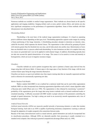 Fuzzy K C Means Clustering Algorithm For Medical Image PDF