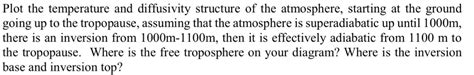 solved plot the temperature and diffusivity structure of the