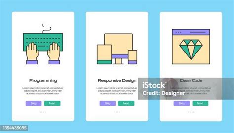 Seo 개념 온보딩 모바일 앱 페이지 화면 평면 아이콘 Ux Ui 디자인 템플릿 벡터 일러스트레이션 0명에 대한 스톡 벡터 아트 및 기타 이미지 Istock