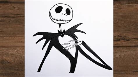 Desenhos Do Rosto De Jack Skellington A Lapis