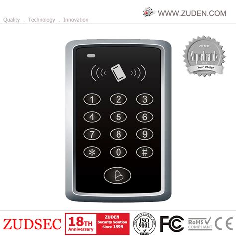 Economic Standalone RFID Door Access Control With Touch Panel China Access Control And Access