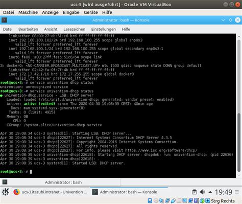 UCS Univention DHCP Server Ist An Aber Keine Aktion ComputerBase Forum