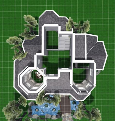 Coquette House Bloxburg Layout No 2 ౨ৎ ⋆｡ Free House Design House