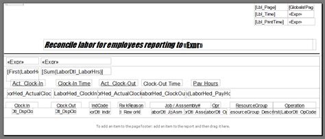 Ssrs Report How To Return Each Row With Data In Field Kinetic Erp