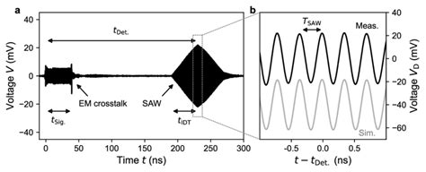 6 Time Resolved Measurement A Trace Of The Detector Response For A