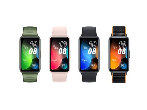 HUAWEI Band 8 with AMOLED screen, SpO2 monitoring, and 14 day battery ...