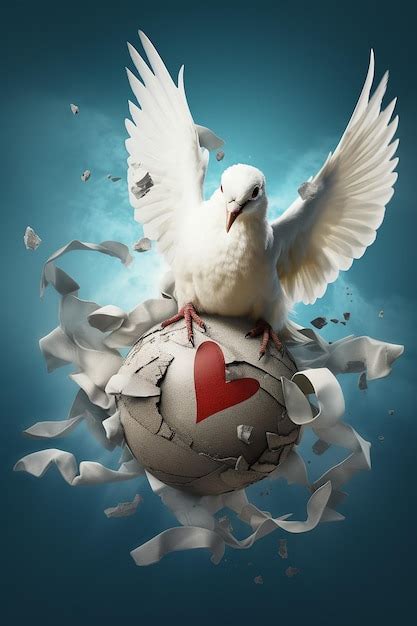 Premium Photo Evocative Poster Featuring The Globe Wrapped In