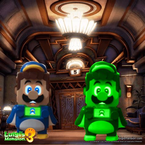 Transforming From Lego Luigi And His Lego Gooigi To The Haunted Image