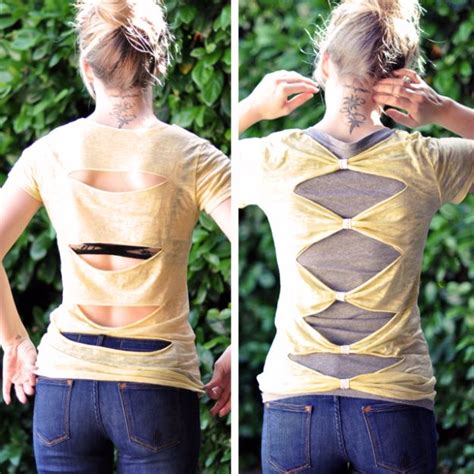 Diy Ideas 15 T Shirt Makeovers Part 2