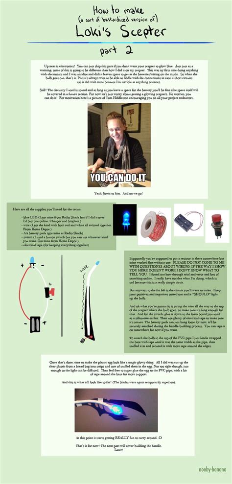 tutorial loki s scepter part 2 loki scepter loki cosplay tutorial