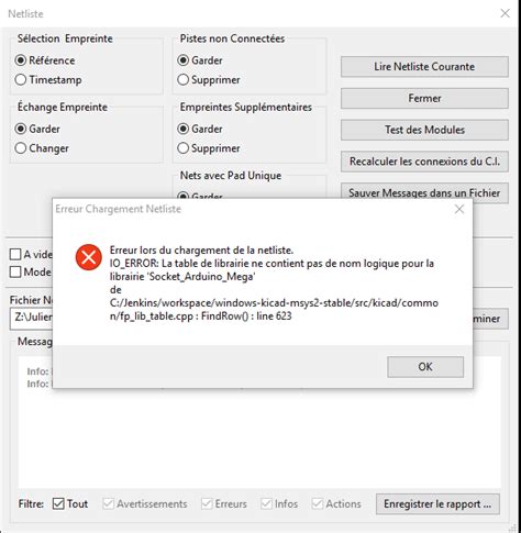 Importation De La Netlist KICAD Par Urelp Page 1 OpenClassrooms