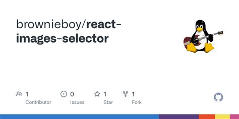 GitHub Brownieboy React Images Selector
