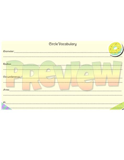 Circumference And Area Guided Notes Digital By The Distracted Teacher