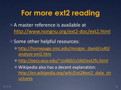 ppt understanding ext2 file system in linux operating systems