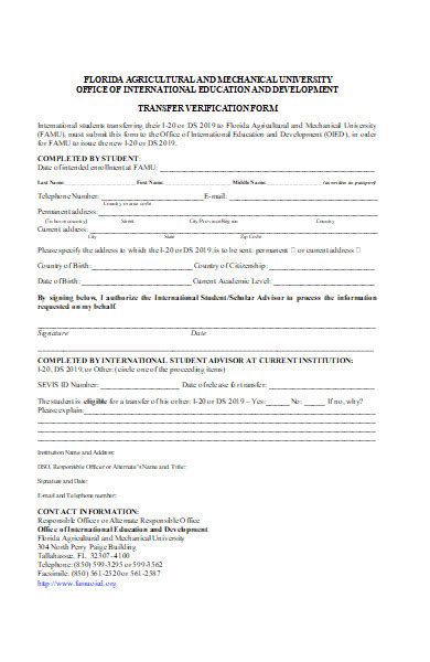 Free 50 Application Verification Forms Download How To Create Guide