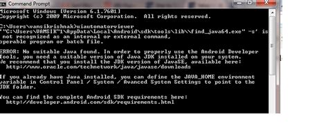 How To Start Uiautomatorviewer In Cmd Issues Bugs Appium Discuss