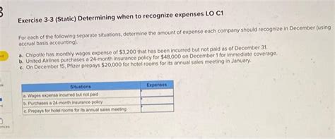 solved exercise 3 3 static determining when to recognize