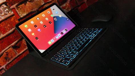 Goojodoq Wireless Keyboard New Gradient Backlight Bluetooth Keyboard Wireless Mouse Wireless