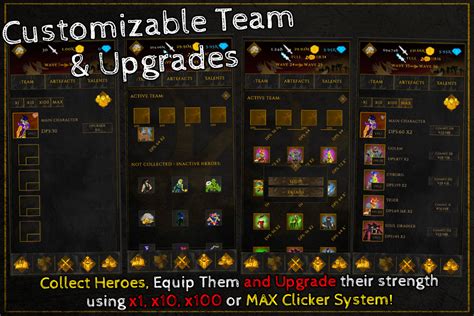 Idle Rpg Clicker Complete Game Mobile