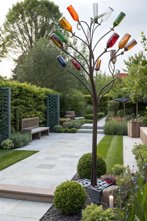 19 Creative Bottle Tree Ideas For Your Garden Garden Eco
