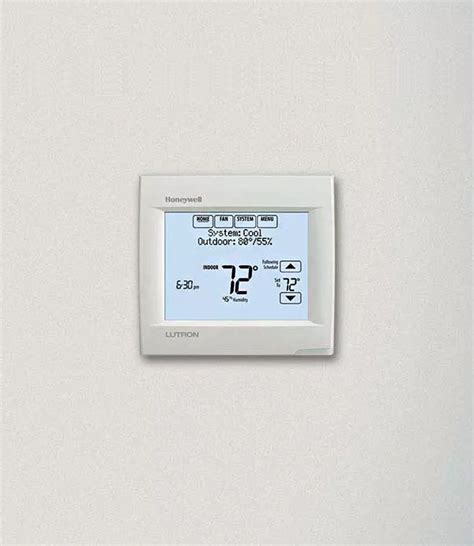 Wireless Thermostat With Indoor Outdoor Sensor Lutron Luxury