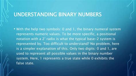 Advantage Of Binary Number System Ppt