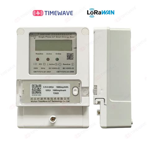 Smart Electricity Meter With Remote Control And Lorawan Rs485 Cat 1 For Intelligent Home