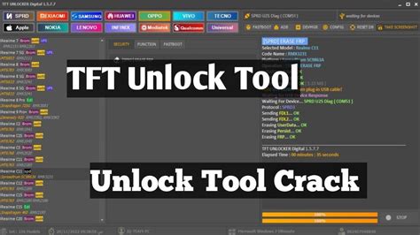 Tft Unlock Tool New Update 2022 2 2 2 Ii Unlock Tool Crack Ii All Qualcomm And Mtk Unlock Free Ii