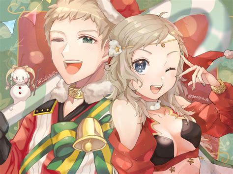 Ophelia And Owain Fire Emblem And 2 More Drawn By Liszodow And Sanoyo