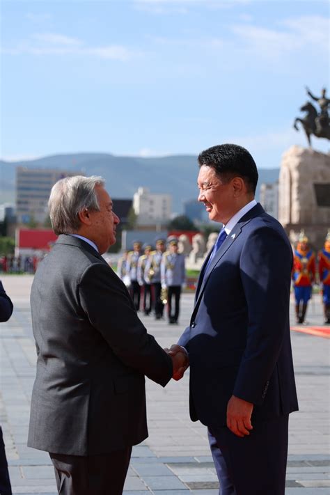 НҮБ ын Ерөнхий нарийн бичгийн даргын албан ёсны айлчлал эхэллээ