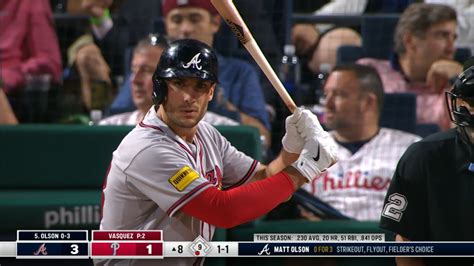 Matt Olson Launches A Solo Home Run To Deep Right 06202023 Atlanta Braves