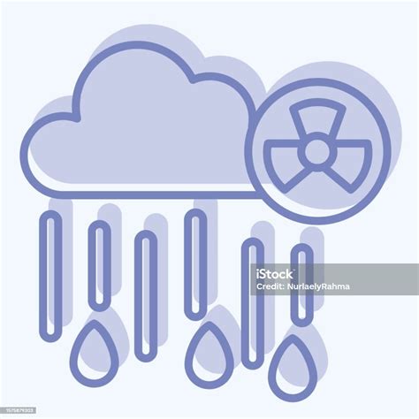 아이콘 핵 비 핵 기호와 관련이 있습니다 투톤 스타일 심플한 디자인 편집 가능 간단한 그림 3차원 형태에 대한 스톡 벡터 아트 및 기타 이미지 Istock