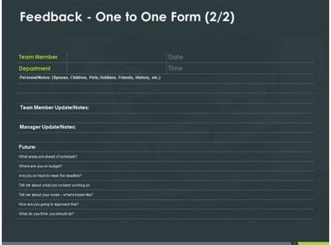 Feedback Slide Slide Team