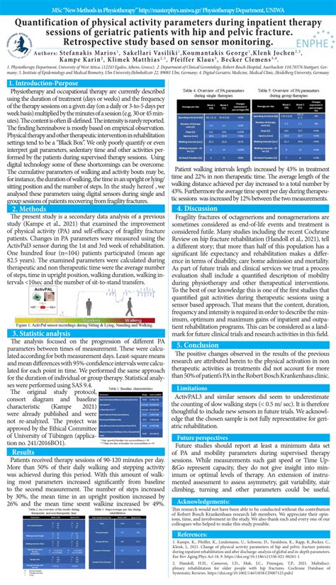 Pdf Quantification Of Physical Activity Parameters During Inpatient Therapy Sessions Of