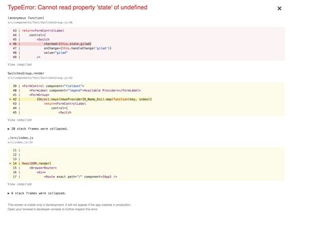 Javascript React Typeerror Cannot Read Property State Of